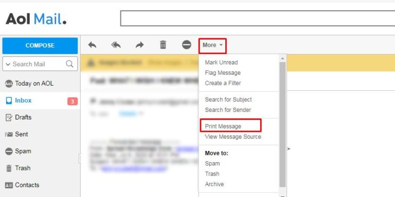 AOL Print Multiple Emails – #2 Simple Methods Explained Here AOL Print Multiple Emails – #2 Simple Methods Explained Here